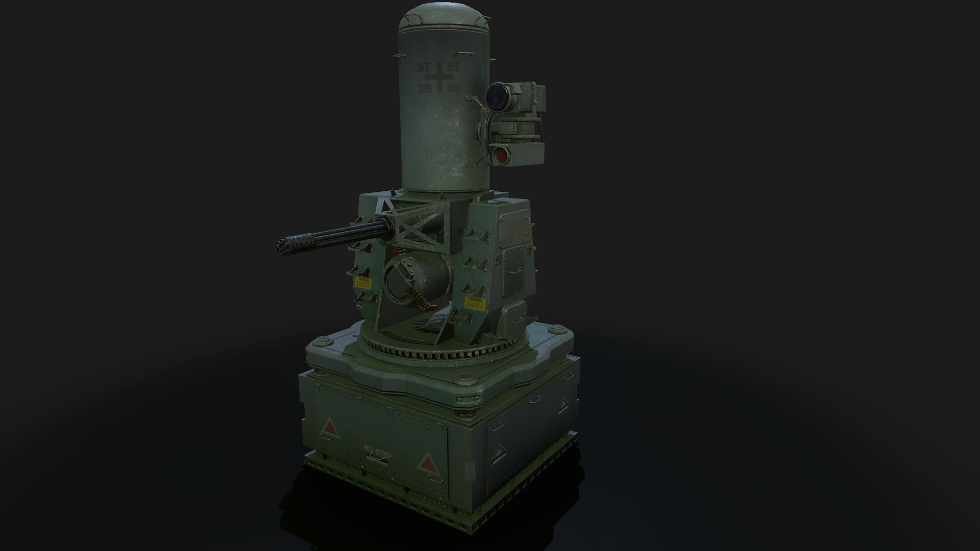 3D Phalanx CIWS Model - TurboSquid 2382031