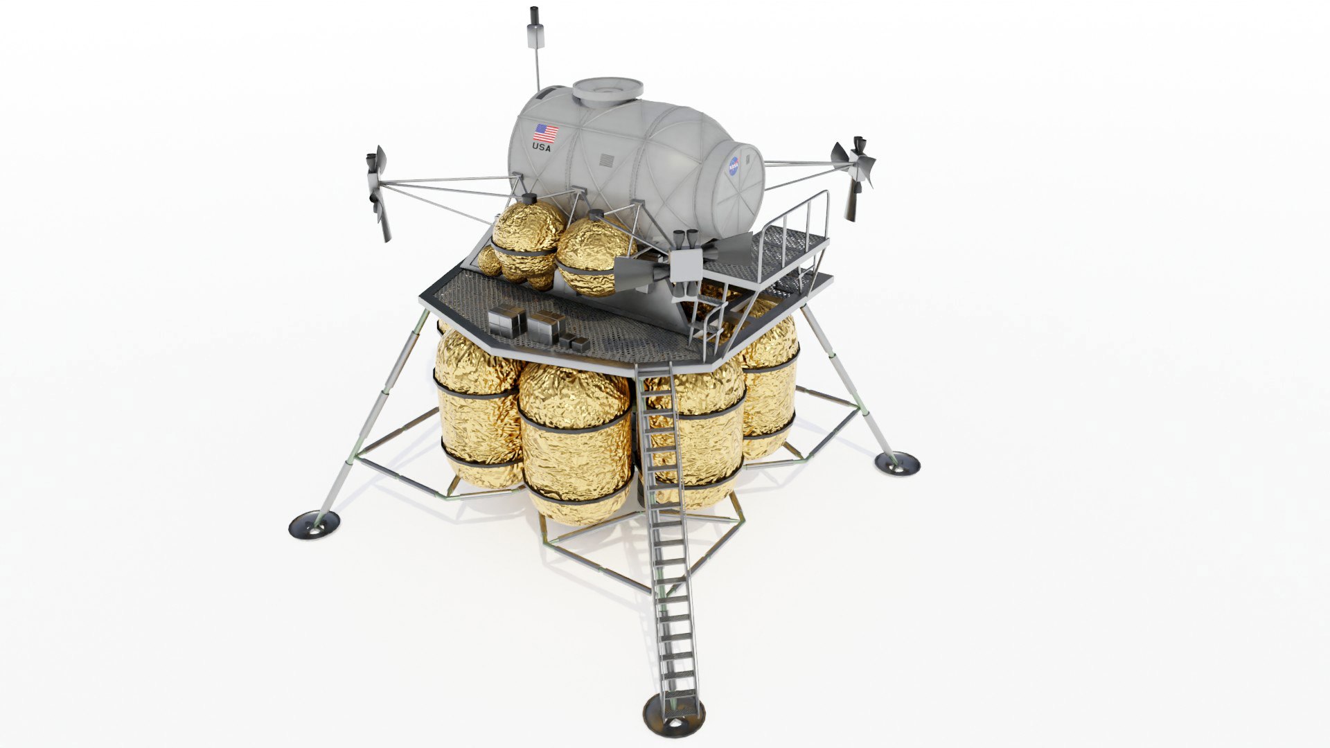 3d Altair Lunar Surface Access