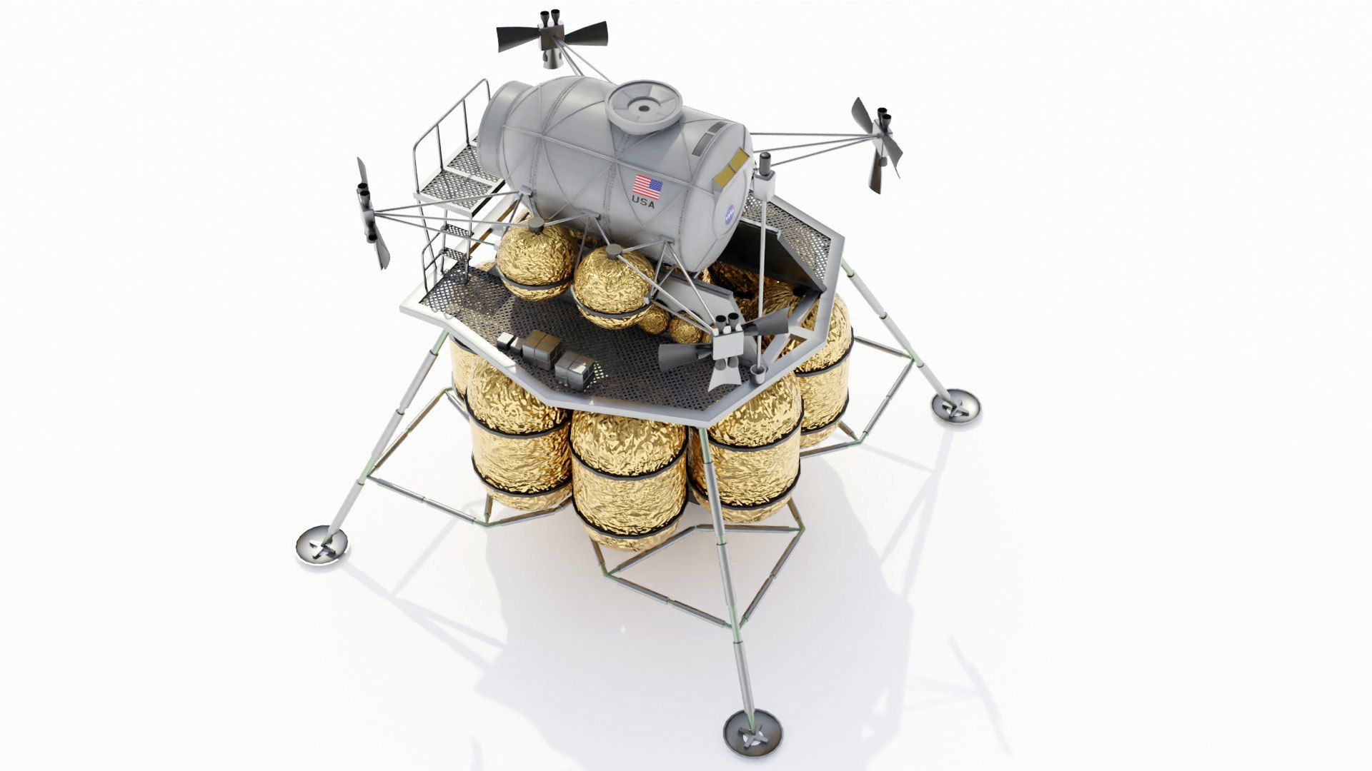 3d Altair Lunar Surface Access