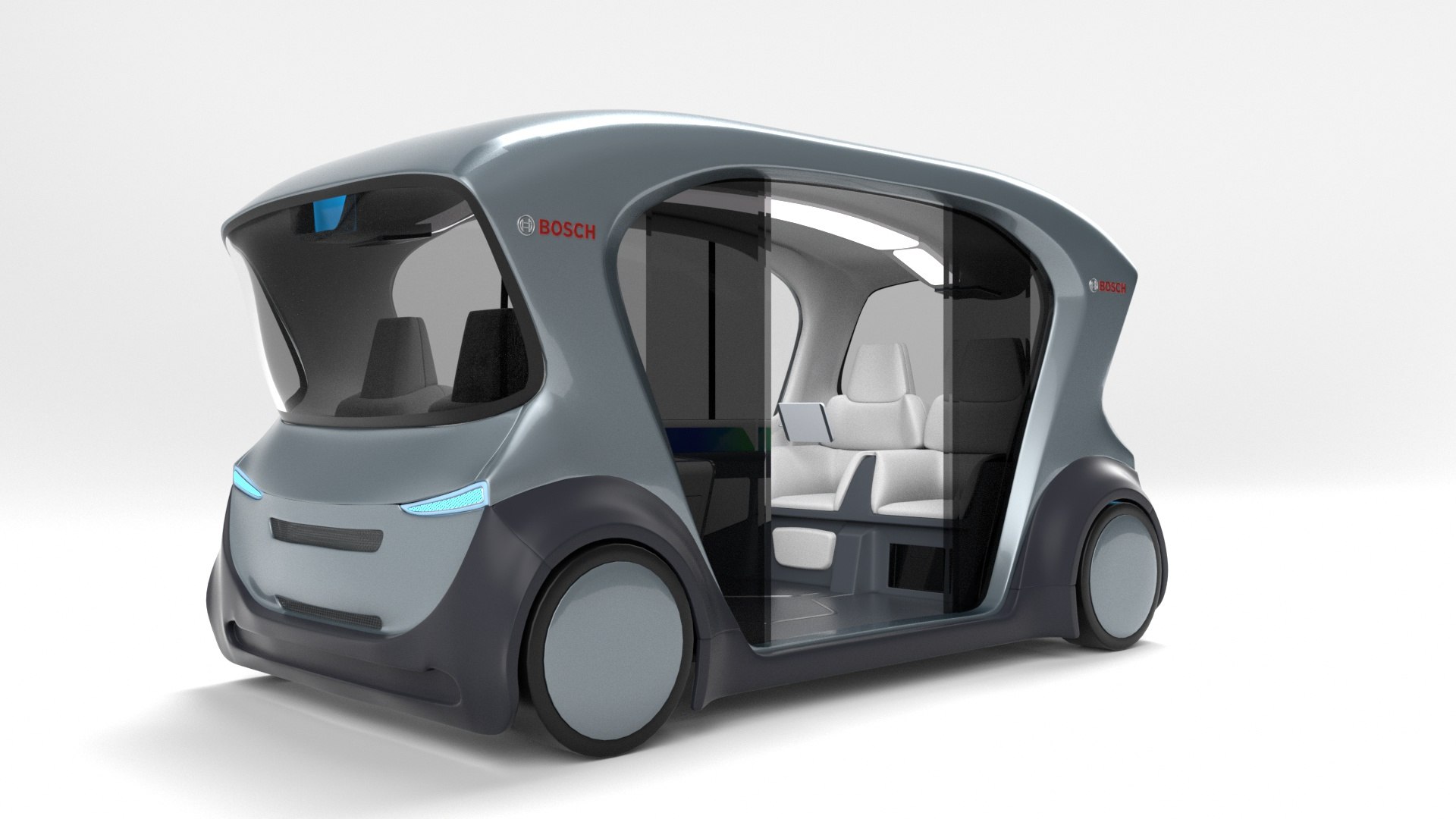 Autonomous Bosch Shuttle Car 3D - TurboSquid 2062043