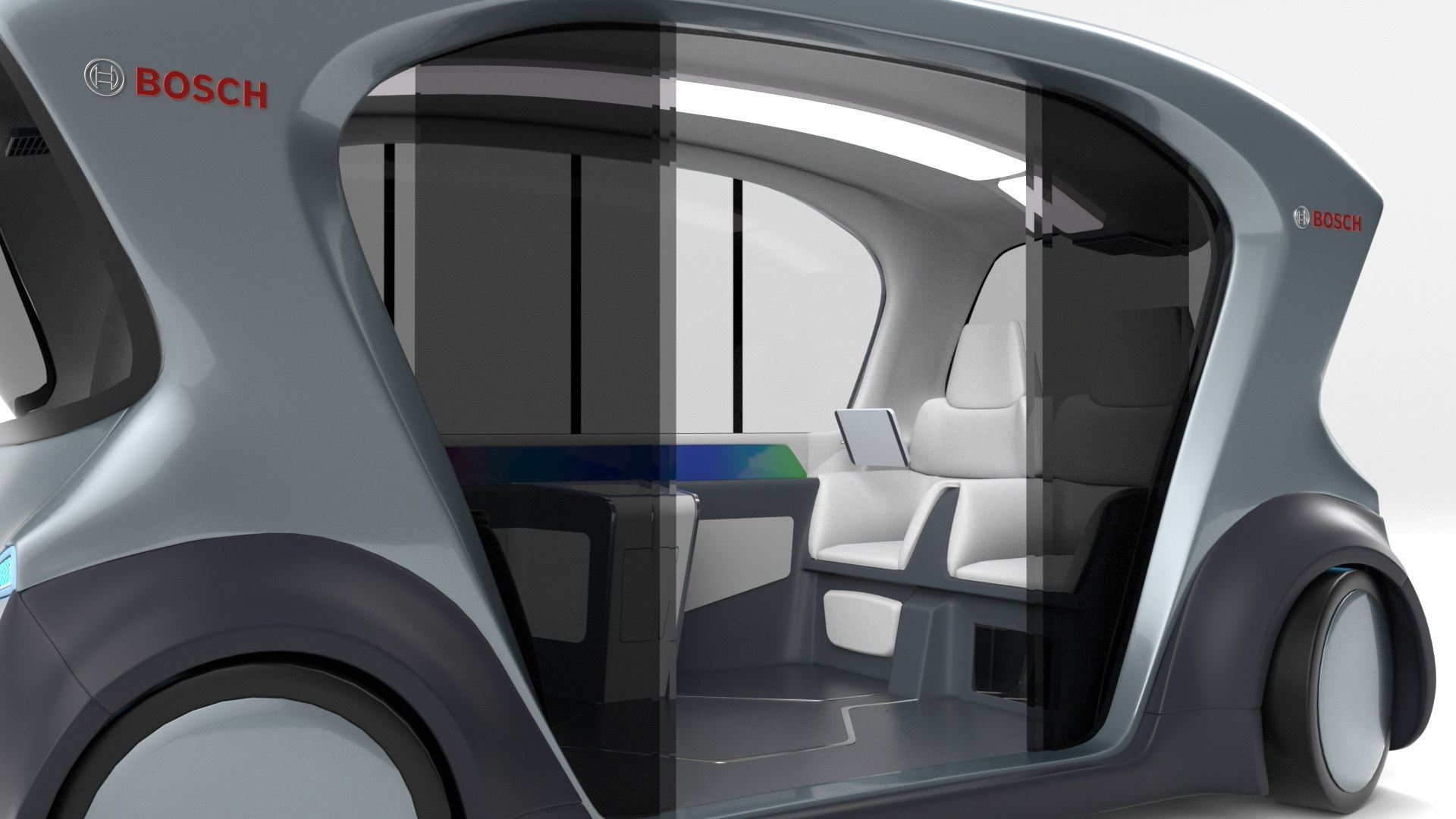 Autonomous Bosch Shuttle Car 3D - TurboSquid 2062043