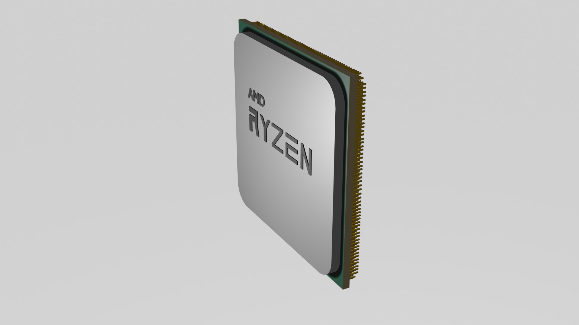 3D Model Ryzen Cpu - TurboSquid 1507810