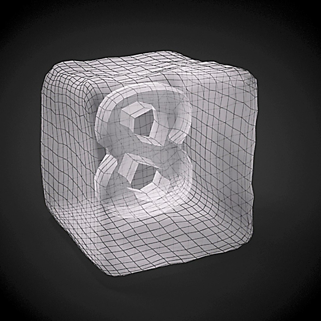 Ice Cube 3d Max