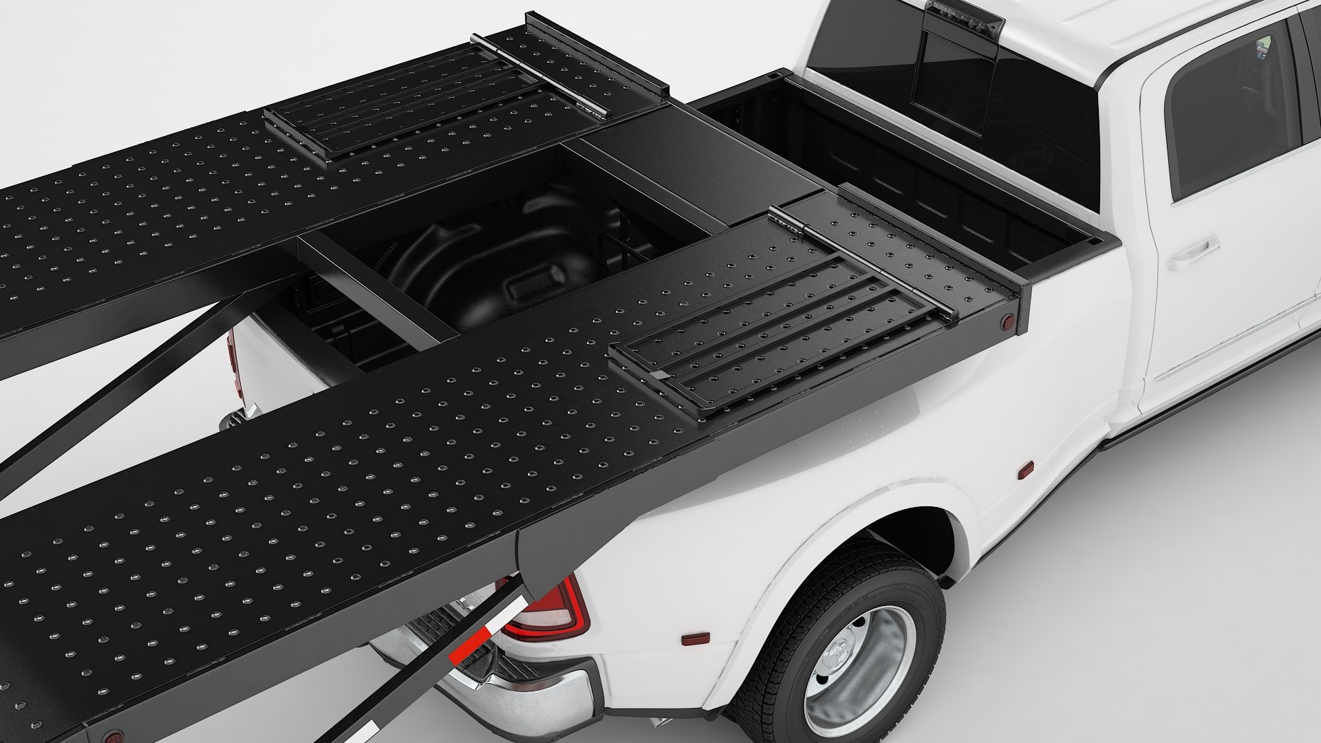 Dodge Ram 3500 HD 2021 Wedge Trailer 03 model - TurboSquid 2105891