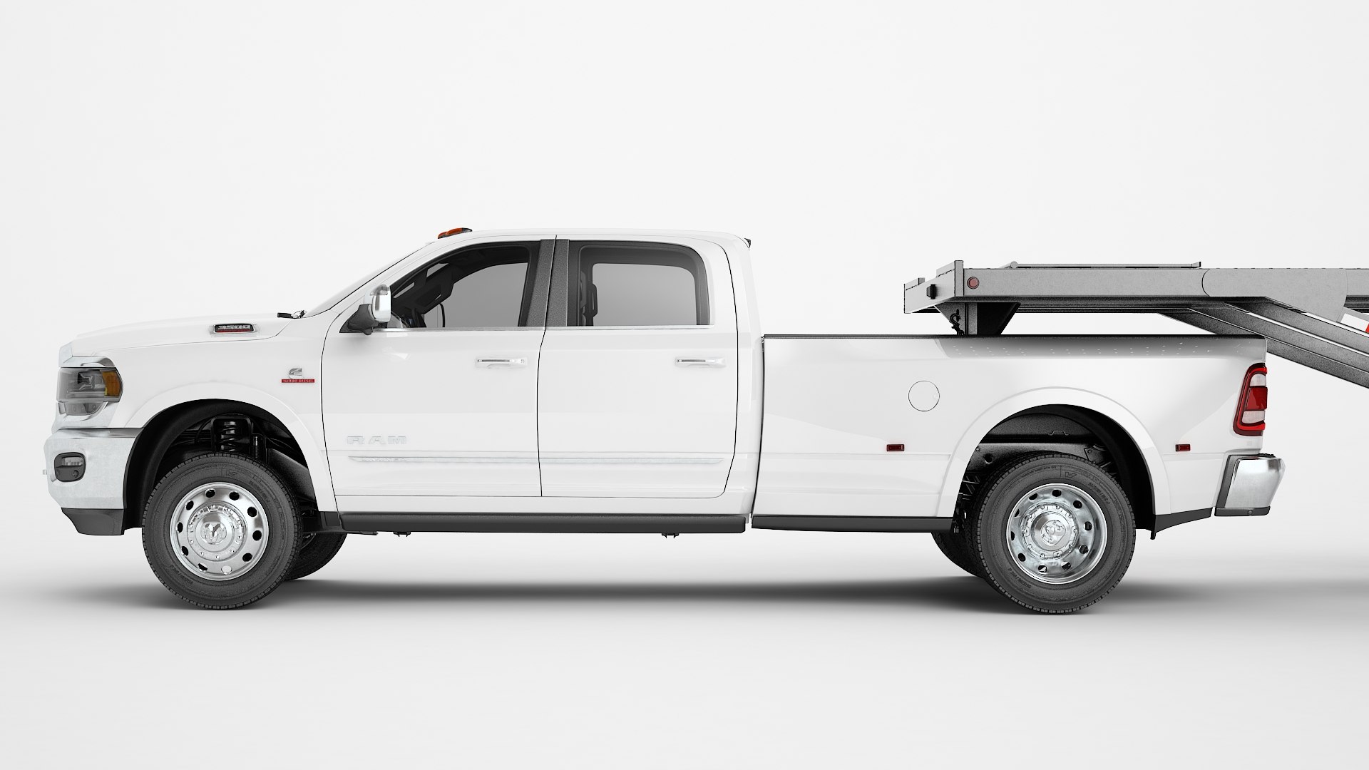 Dodge Ram 3500 HD 2021 Wedge Trailer 03 model - TurboSquid 2105891