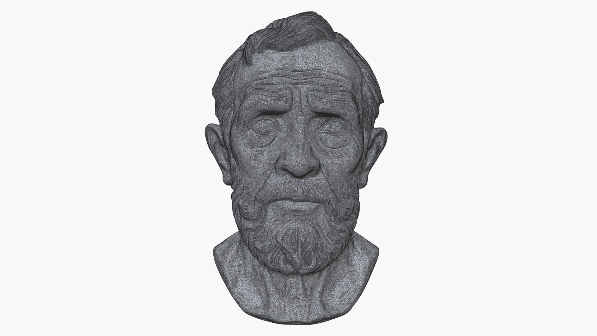 3D Model Old Man Relief 3 - TurboSquid 2287531