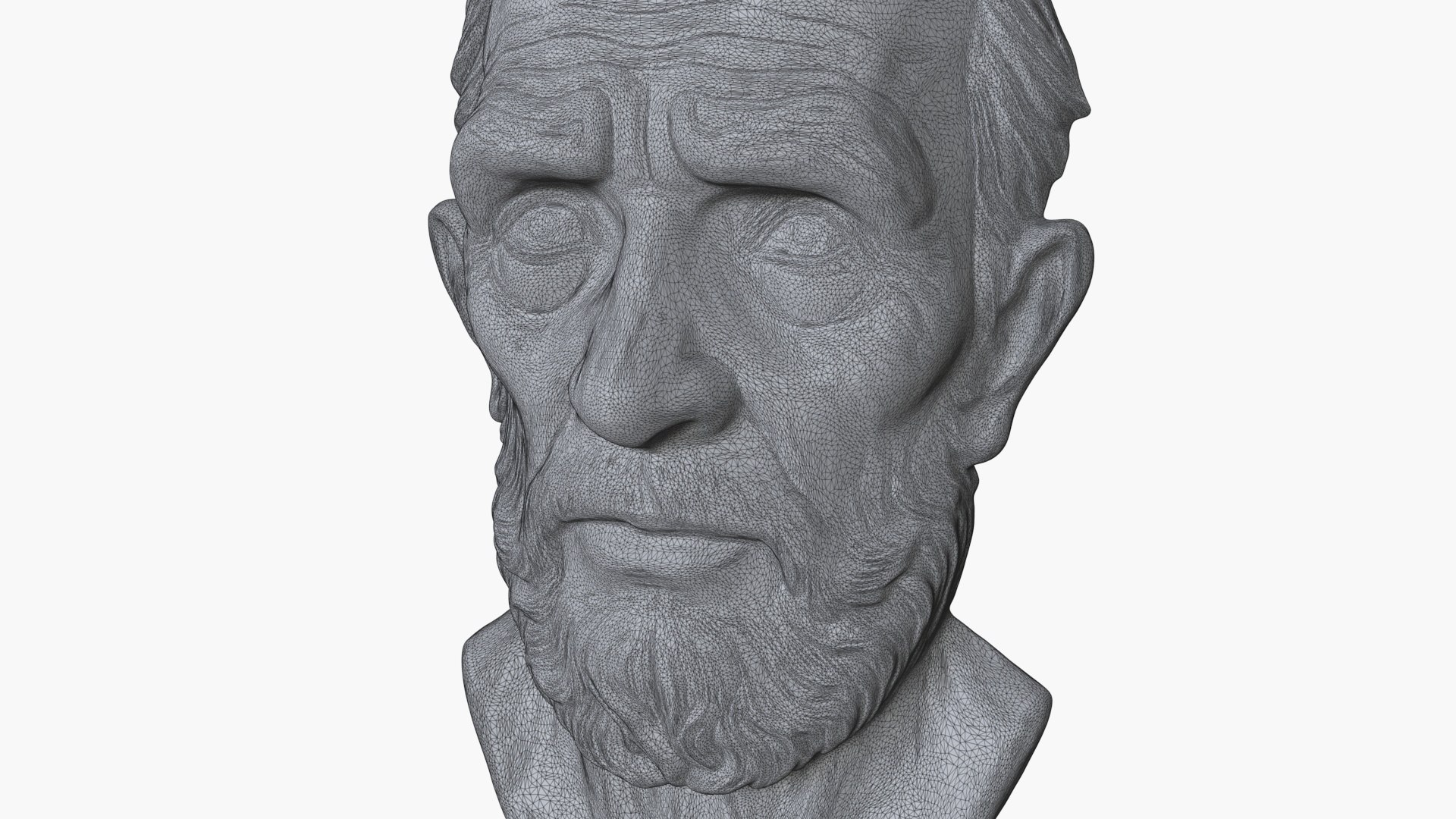 3D Model Old Man Relief 3 - TurboSquid 2287531