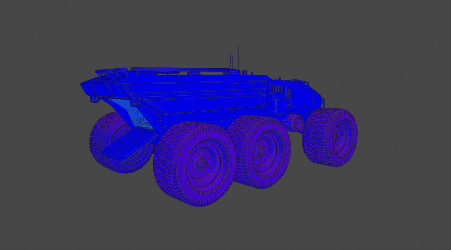 Technical Vehicle Transporter 3D Model - TurboSquid 1618761