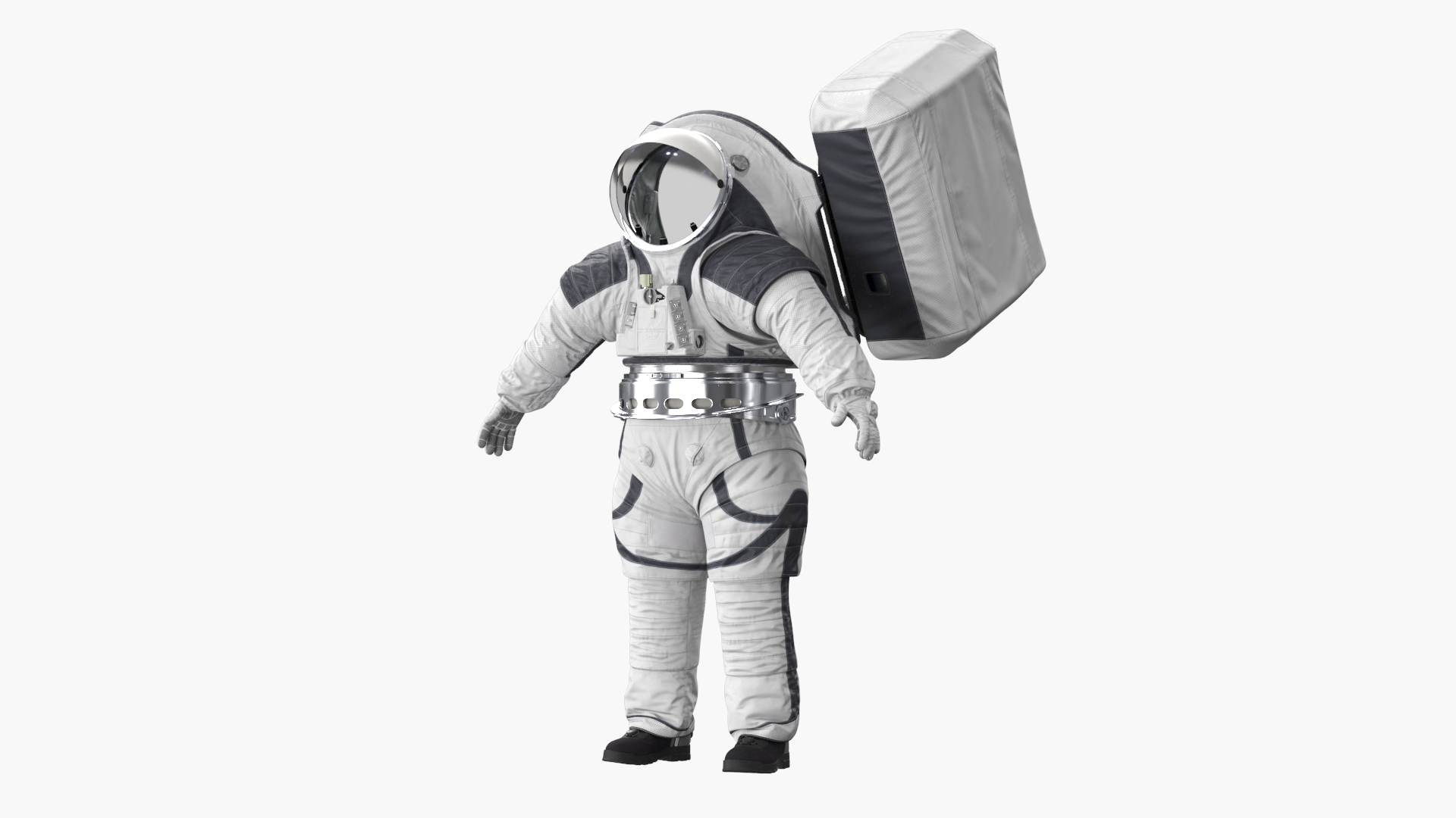 3D Orbital Space Suit With Detailed Interior White Model - TurboSquid ...
