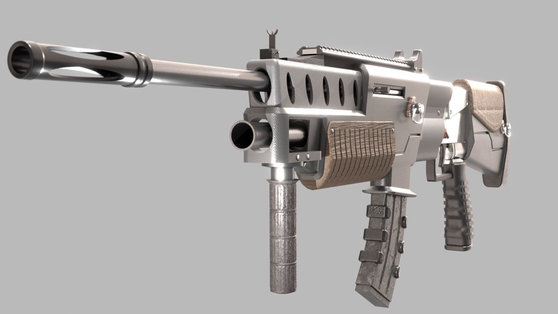 Assault Rifle 3D - TurboSquid 2185535