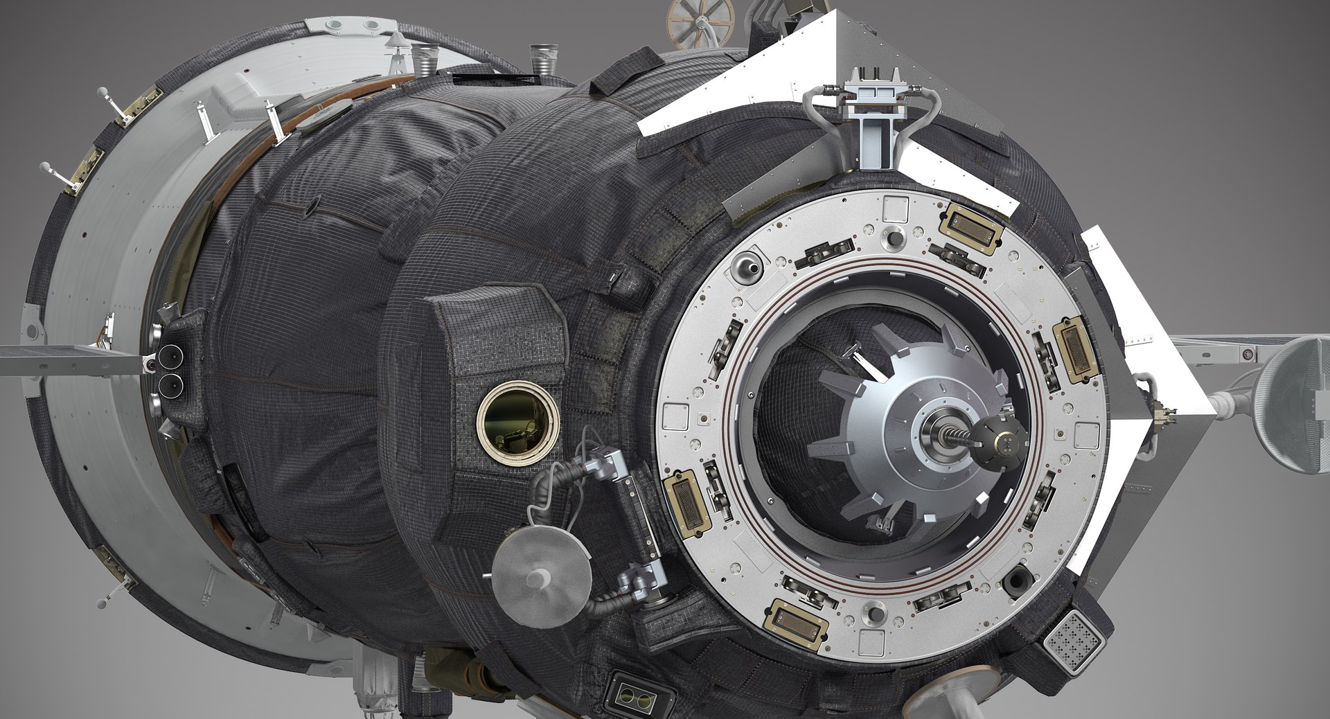 3d Model Soyuz Spacecraft