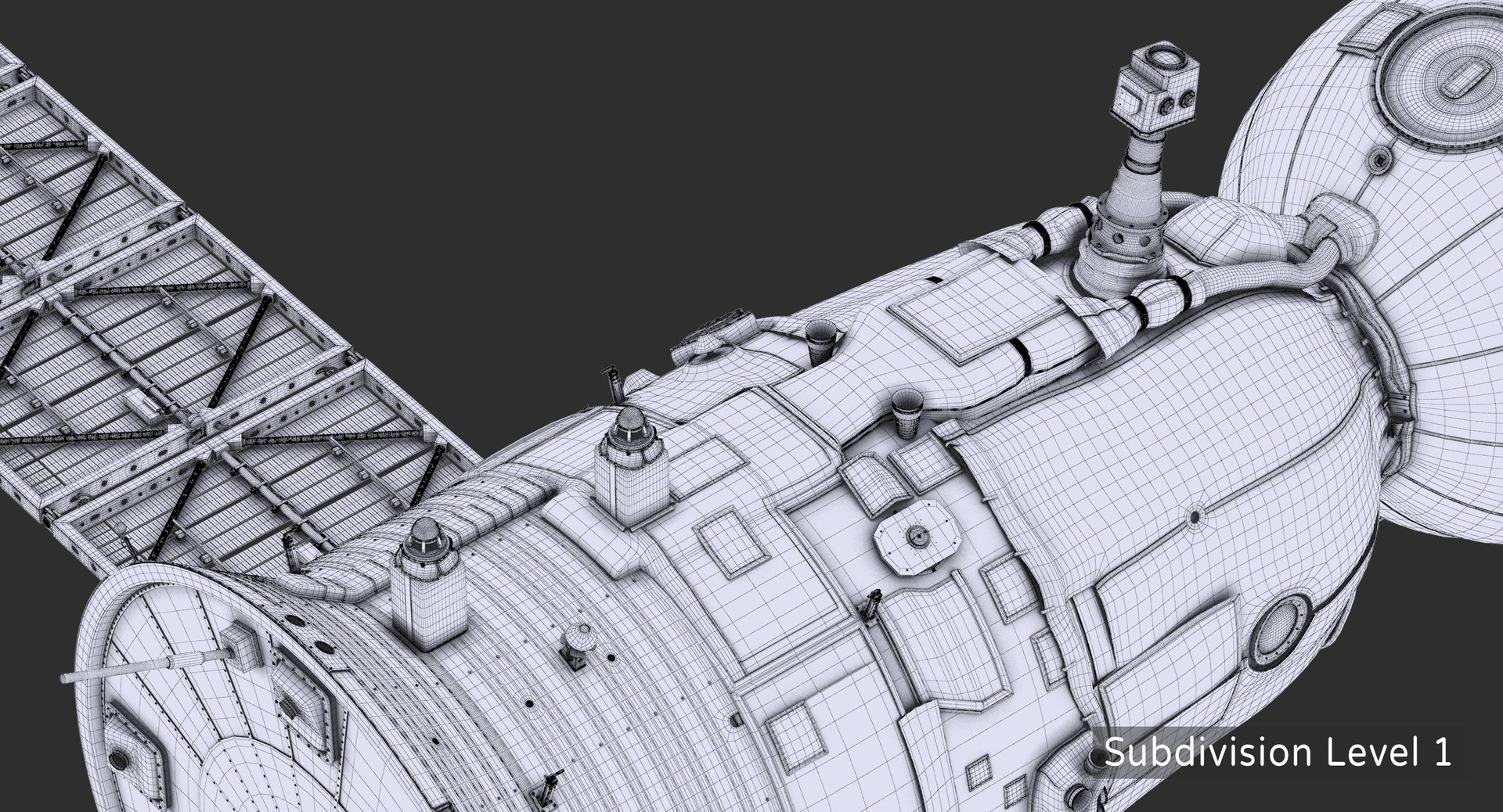 3d model soyuz spacecraft