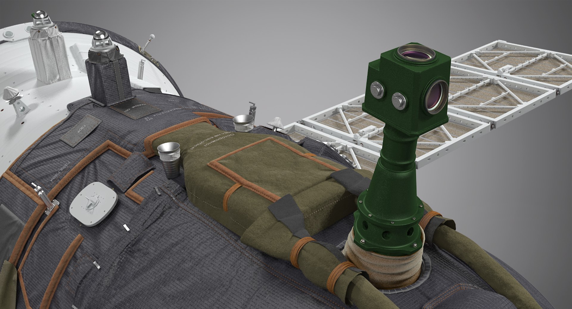 3d model soyuz spacecraft