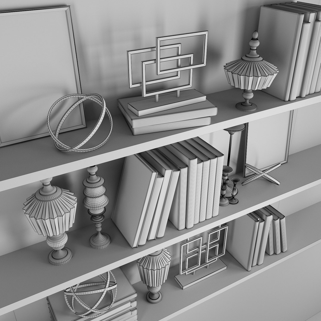 Decor Book Vase 3D Model - TurboSquid 1625758