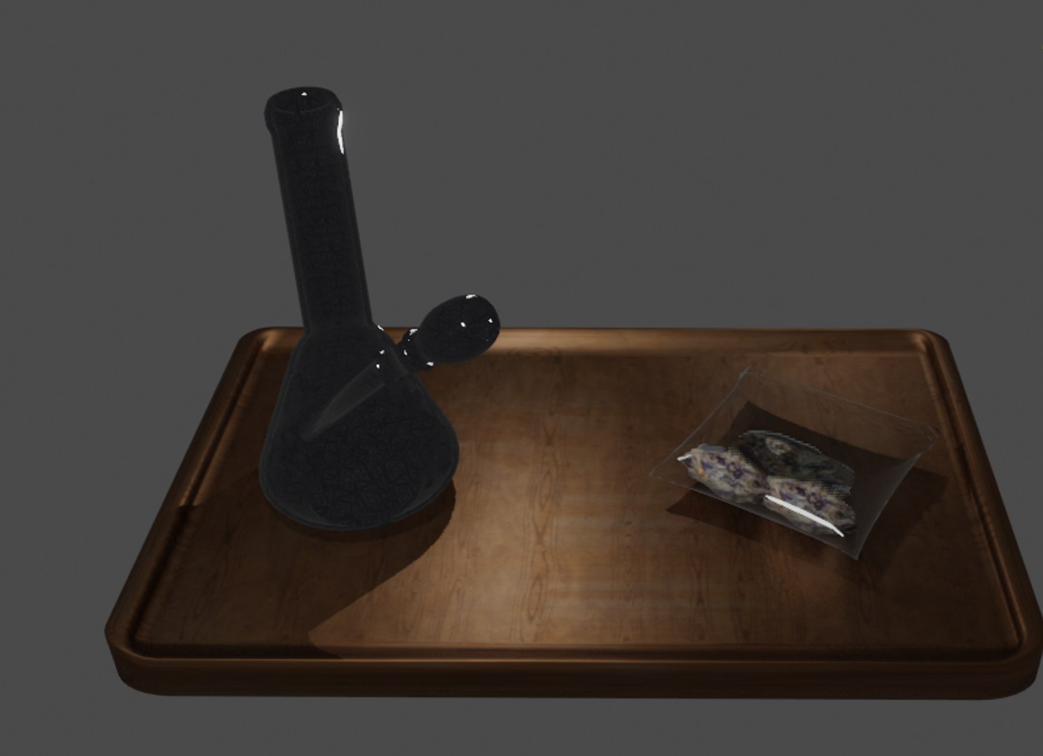 3D Bong Tray Weed Model - TurboSquid 1617365