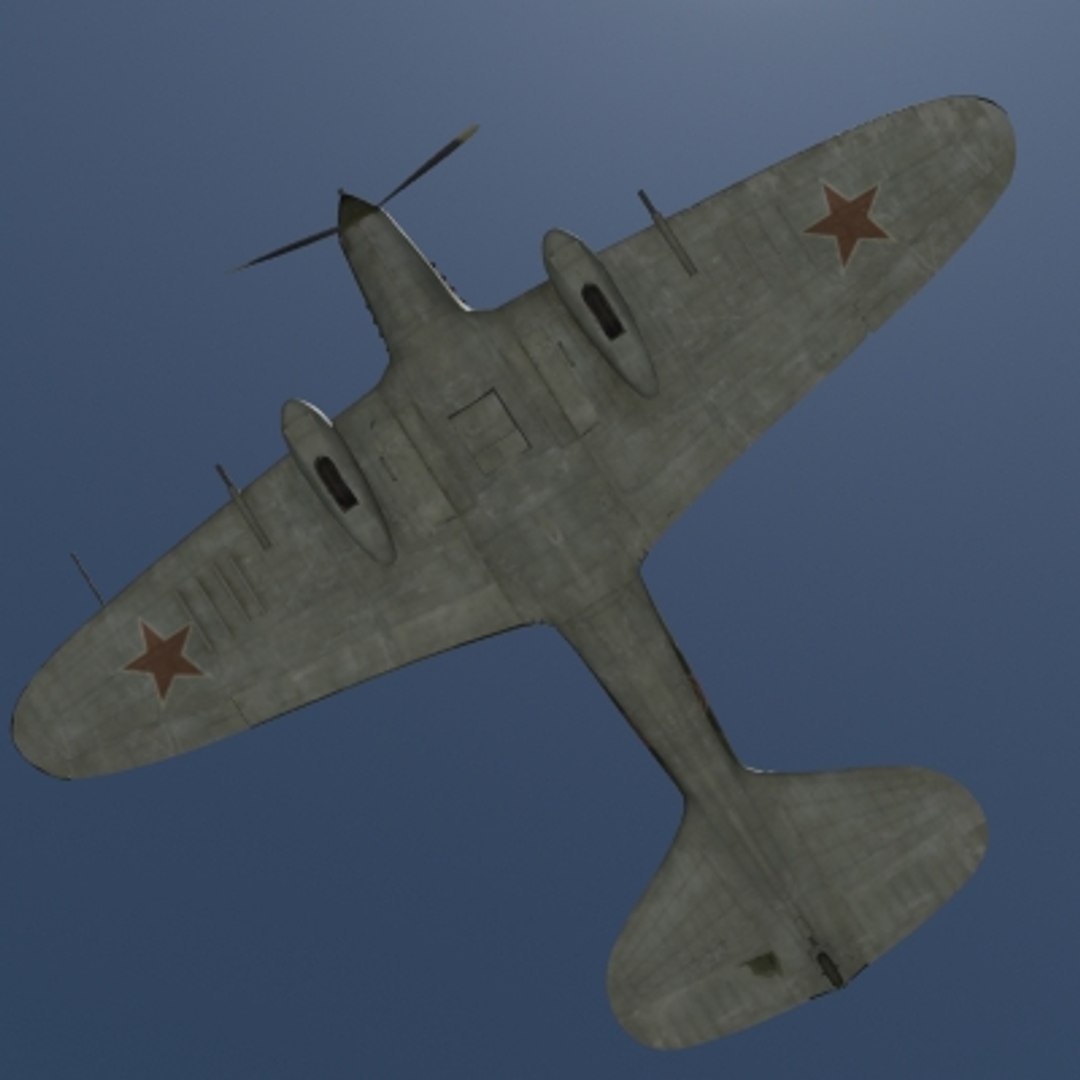 3d Il-2 Russian Air-fighter
