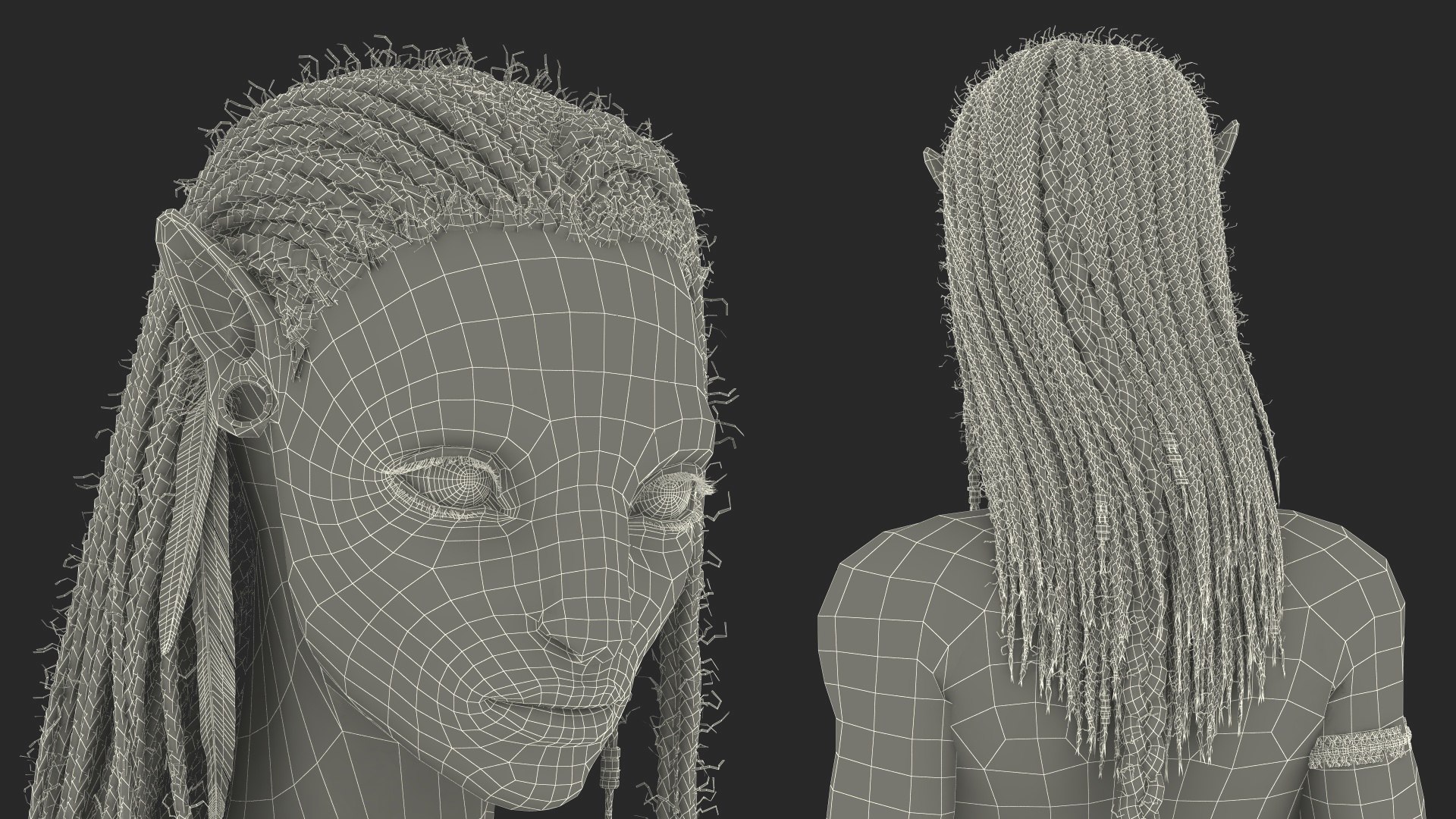 3D Neytiri Avatar Stand Pose model - TurboSquid 2138084