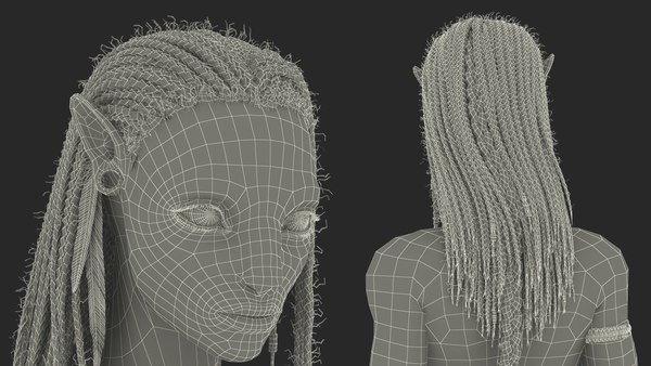 네이티리 아바타 스탠드 포즈 3D 모델 - TurboSquid 2138084