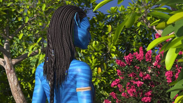 modelo 3d Pose de pie de avatar de Neytiri - TurboSquid 2138084