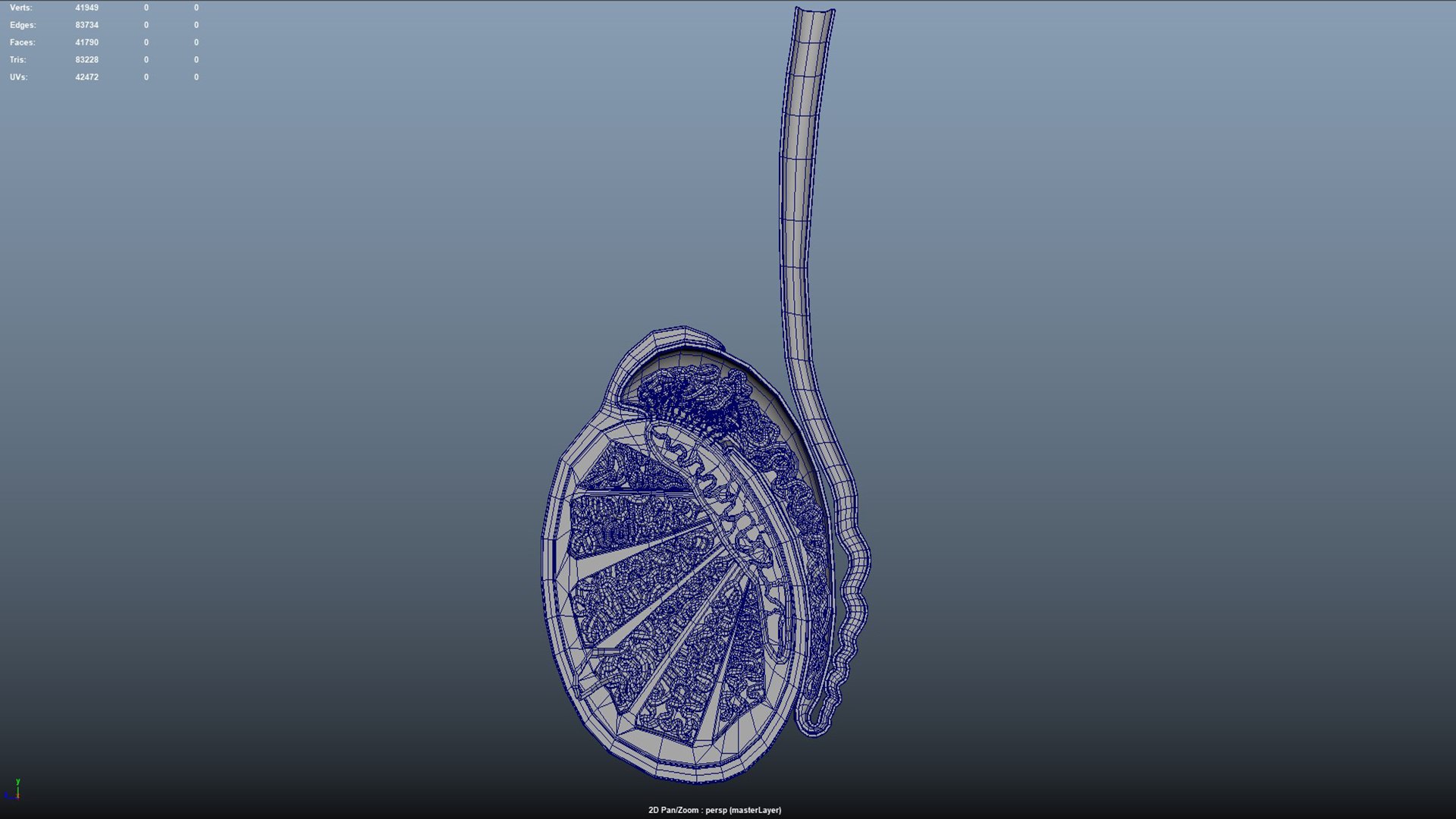 Testis Cross Section 3D Model - TurboSquid 2192751