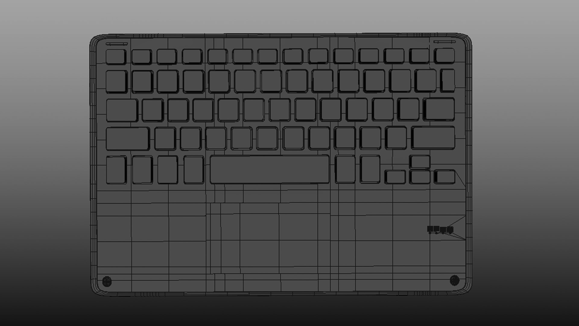 3D Model Keyboard - TurboSquid 2026838