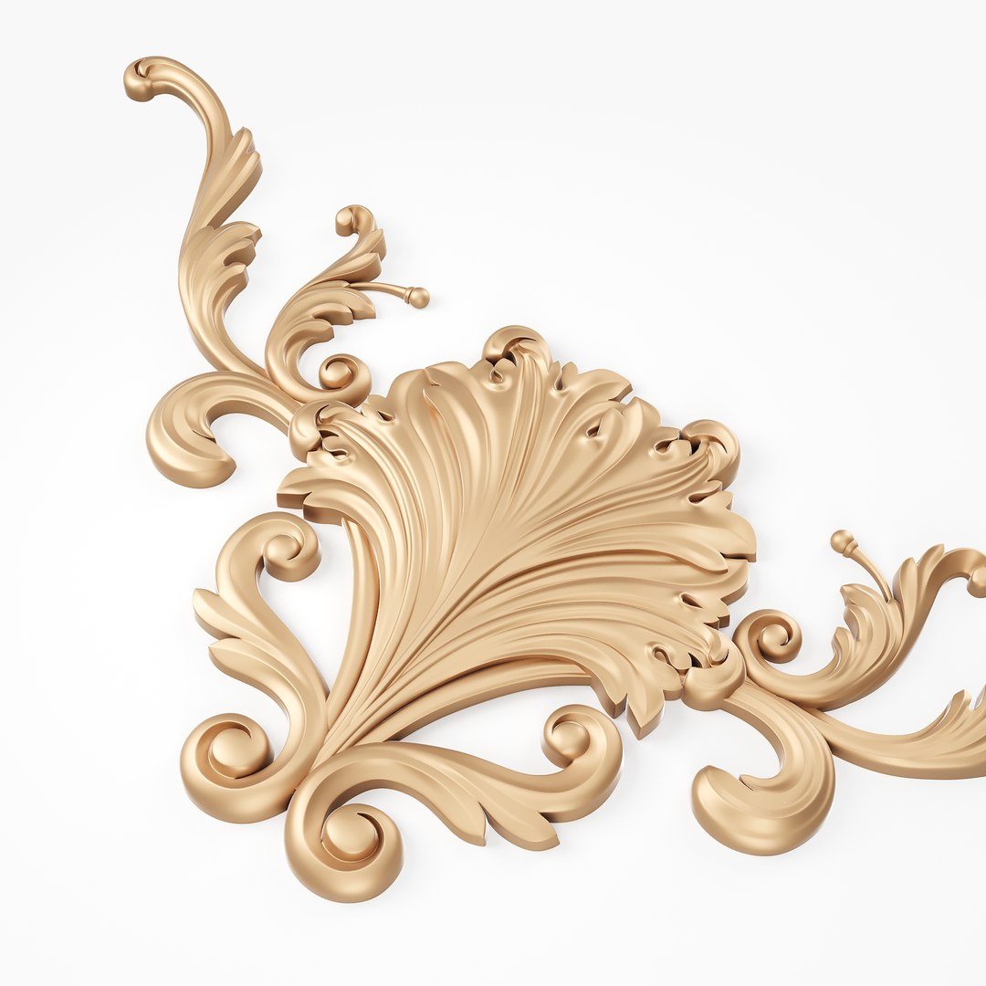 3D Overlays Horizontal Decor - TurboSquid 2024780