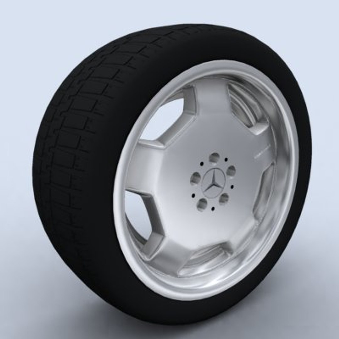 3d Model Amg Wheel Rim