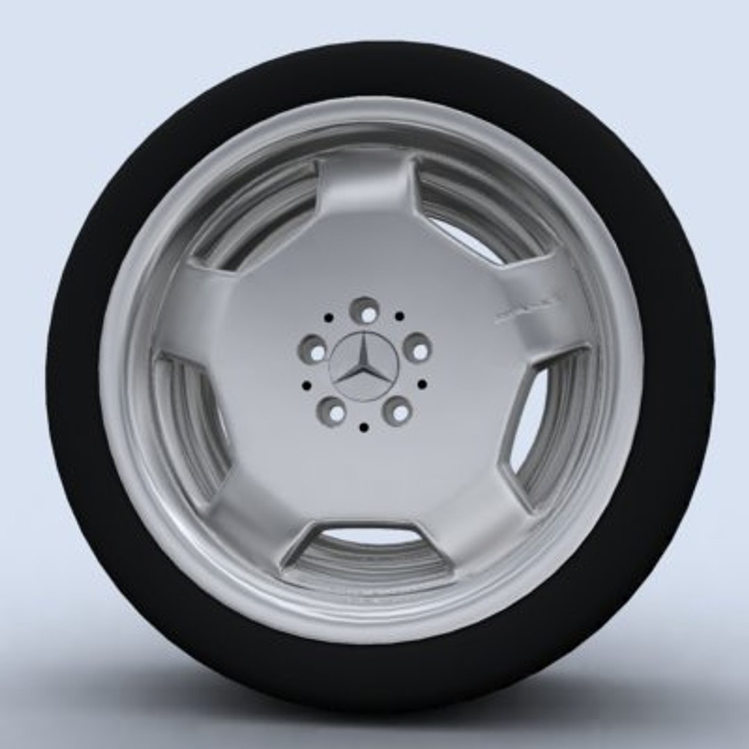 3d Model Amg Wheel Rim