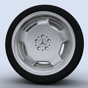 3d Model Amg Wheel Rim