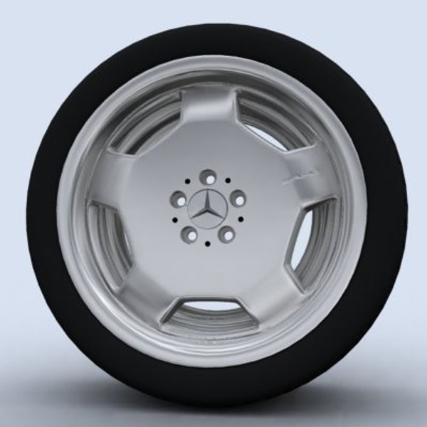 3d model amg wheel rim