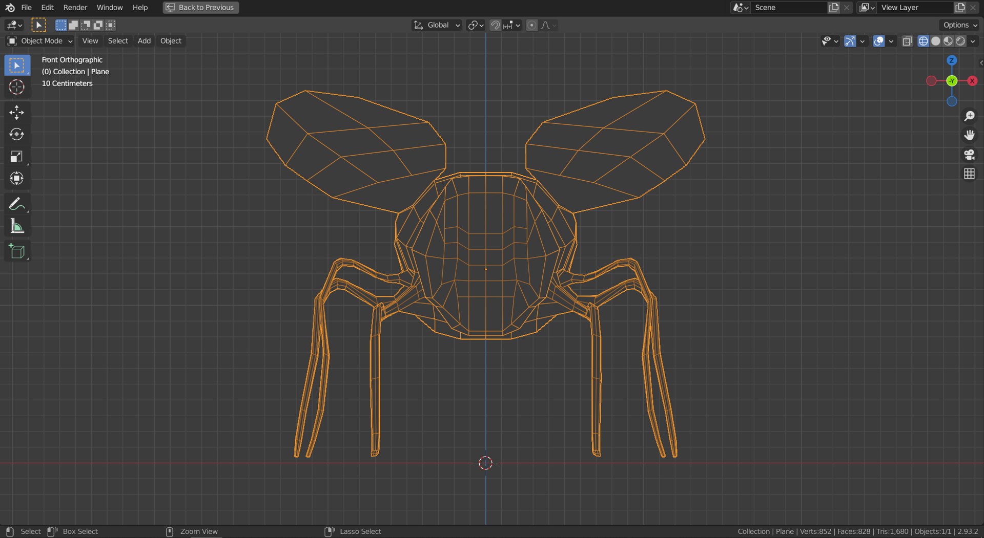 3D Low-poly Fly - TurboSquid 1777203