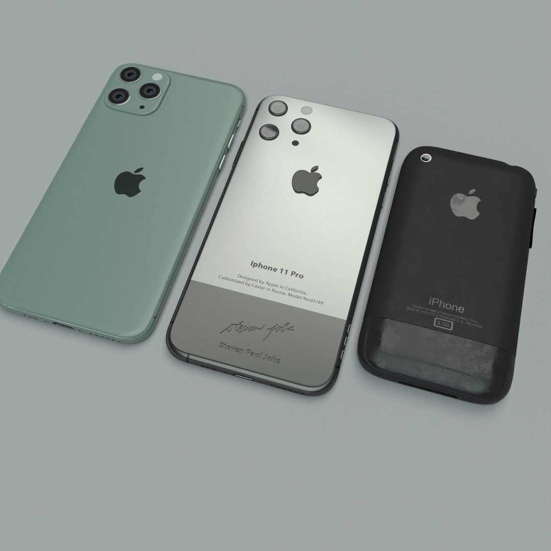 3D cell phone 11pro - TurboSquid 1530922