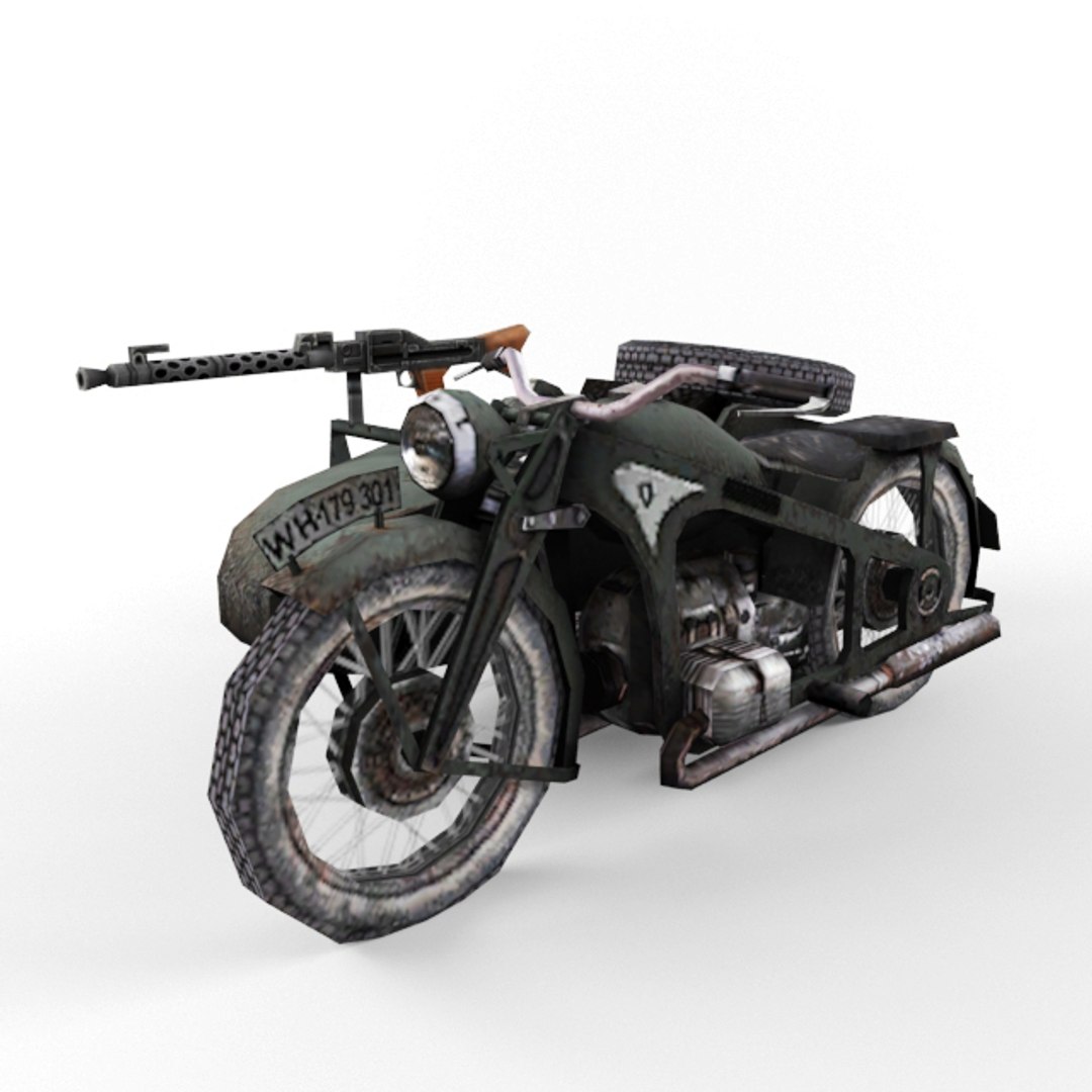 3d Model Zundapp Ks600