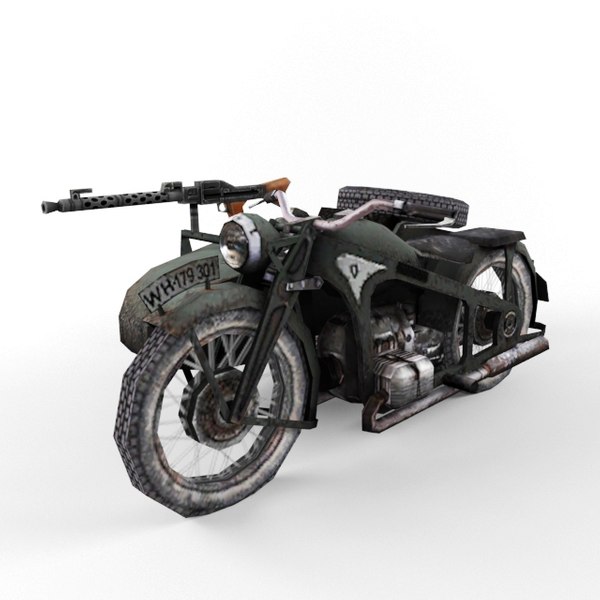 3d model zundapp ks600