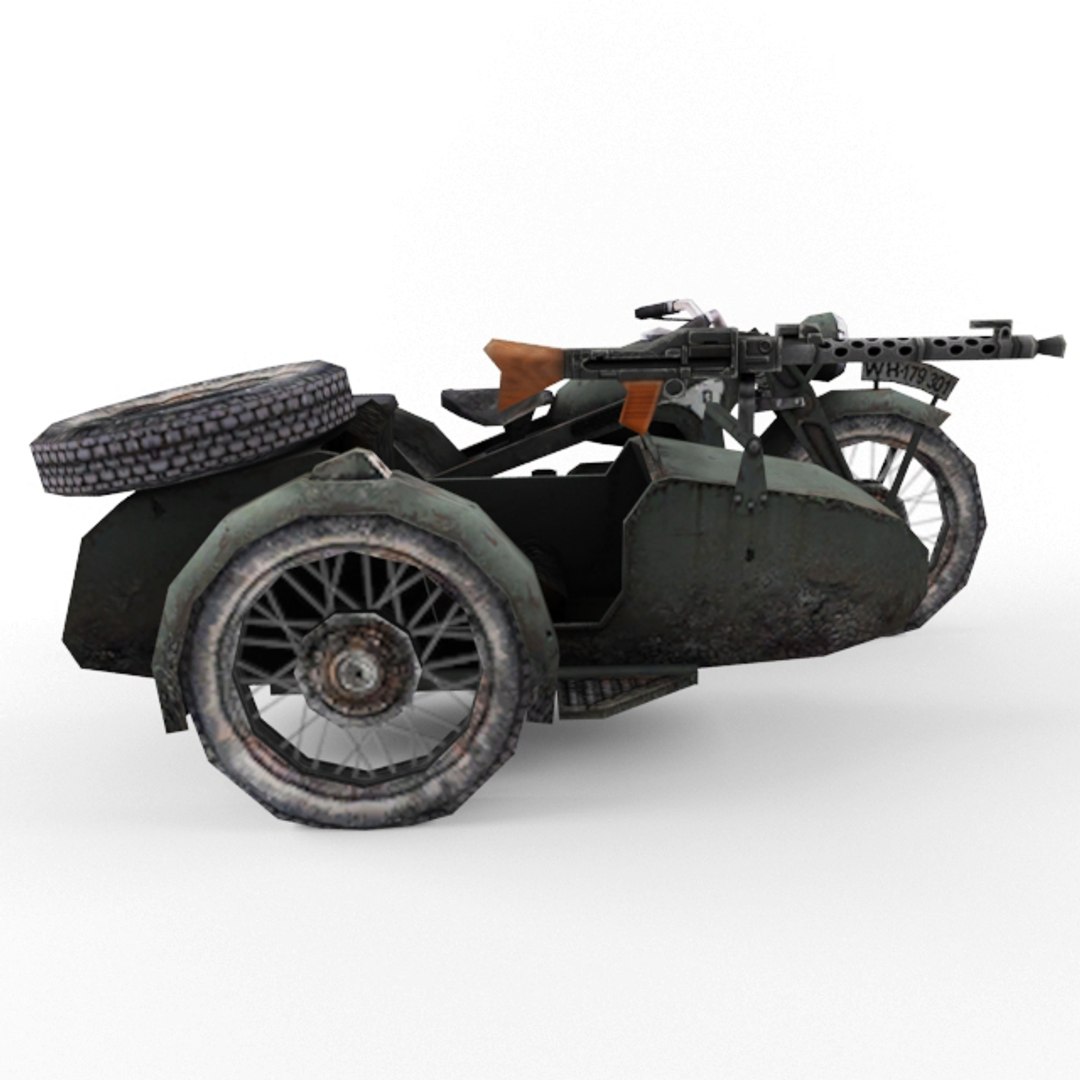 3d Model Zundapp Ks600