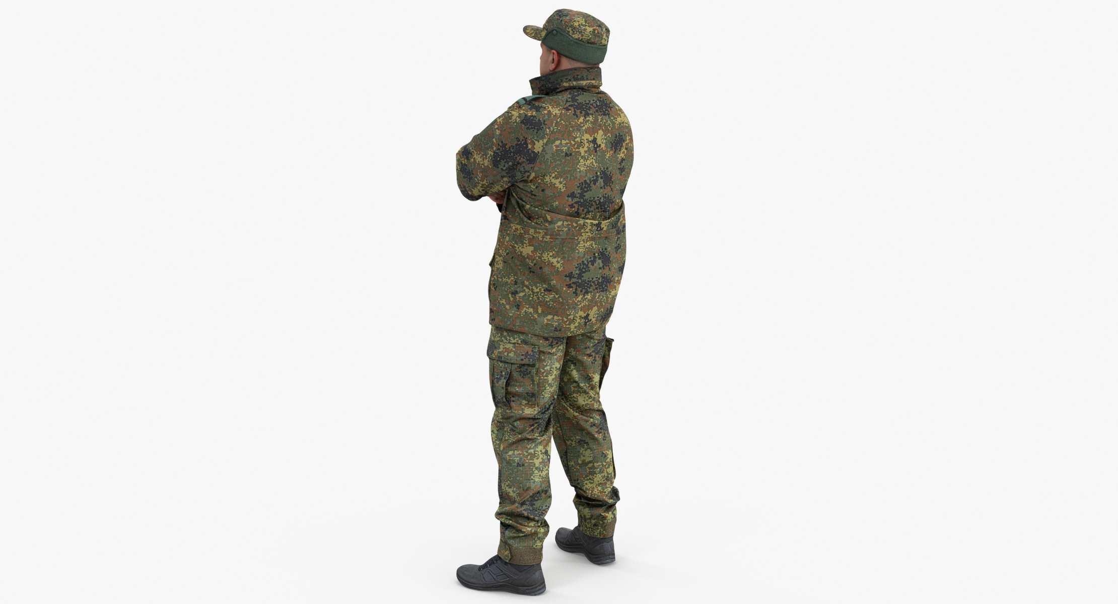 3D Arnold Uniform Military Idle Pose 03 model - TurboSquid 1857821