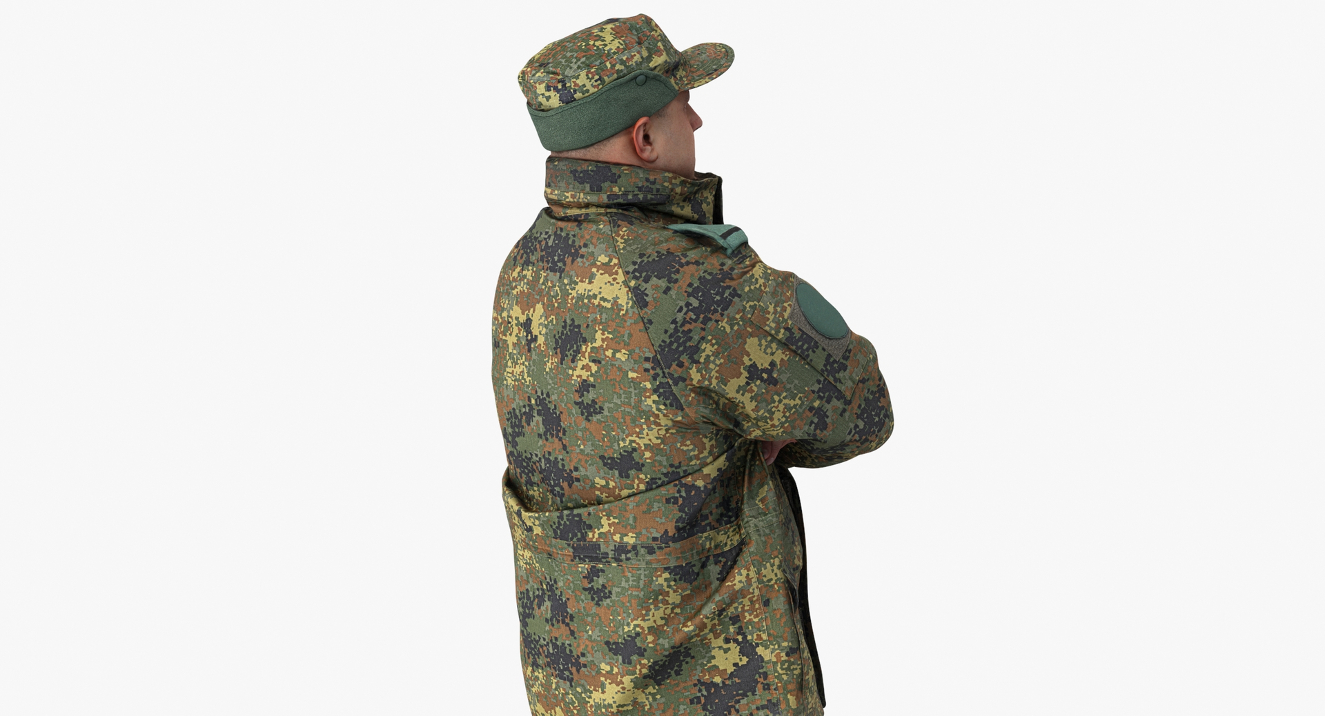 3D Arnold Uniform Military Idle Pose 03 model - TurboSquid 1857821