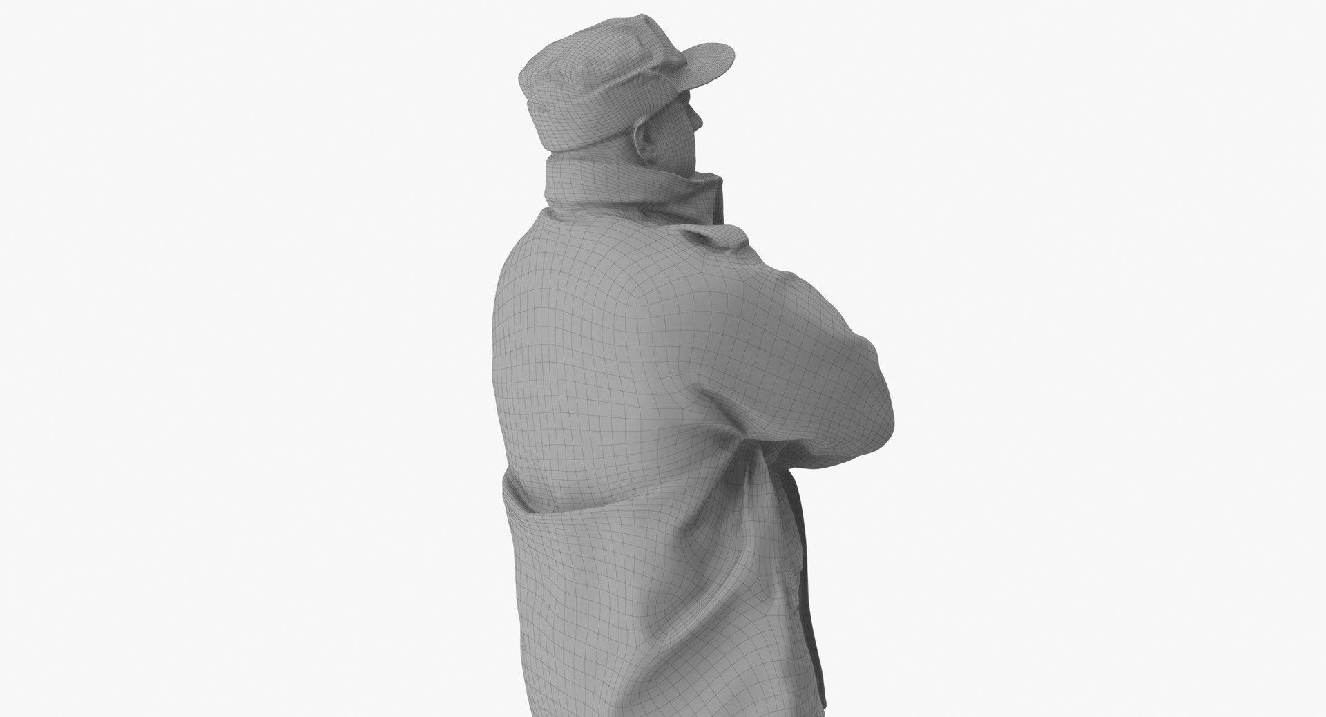 3D Arnold Uniform Military Idle Pose 03 model - TurboSquid 1857821