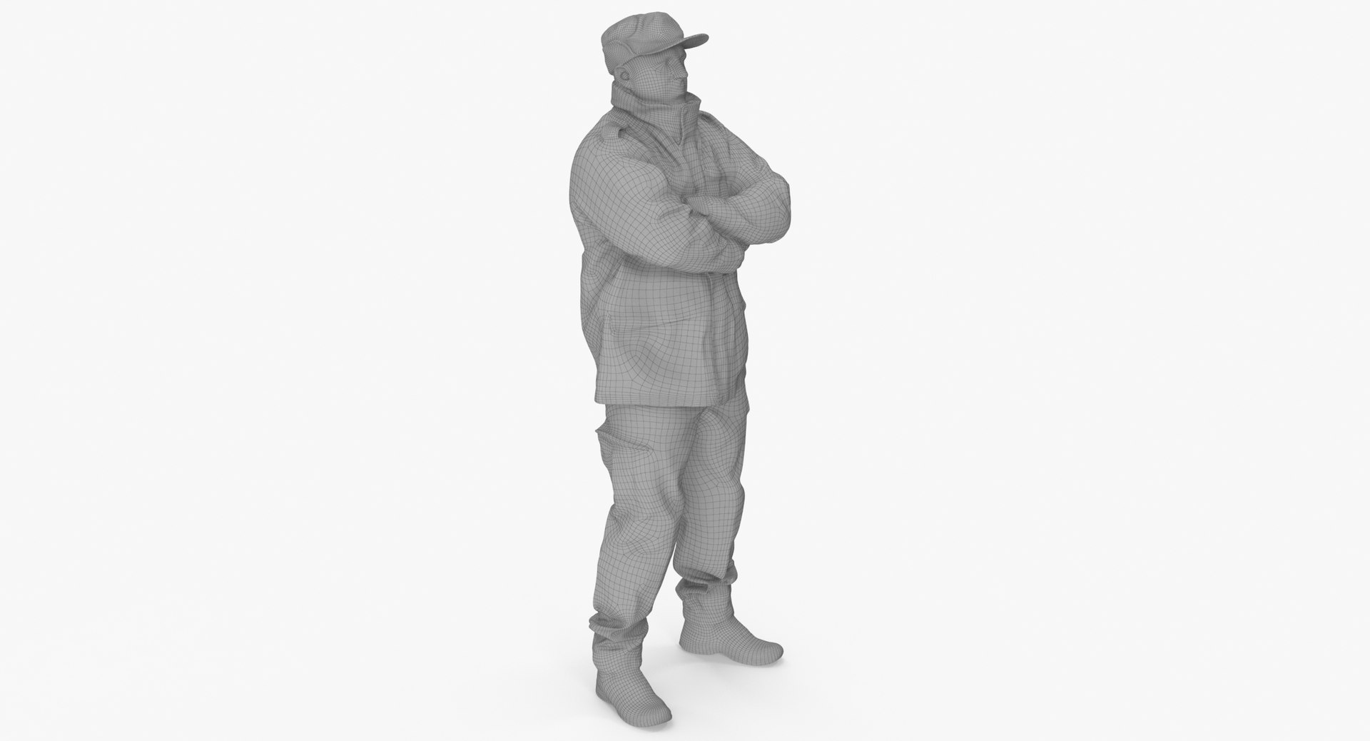 3D Arnold Uniform Military Idle Pose 03 model - TurboSquid 1857821