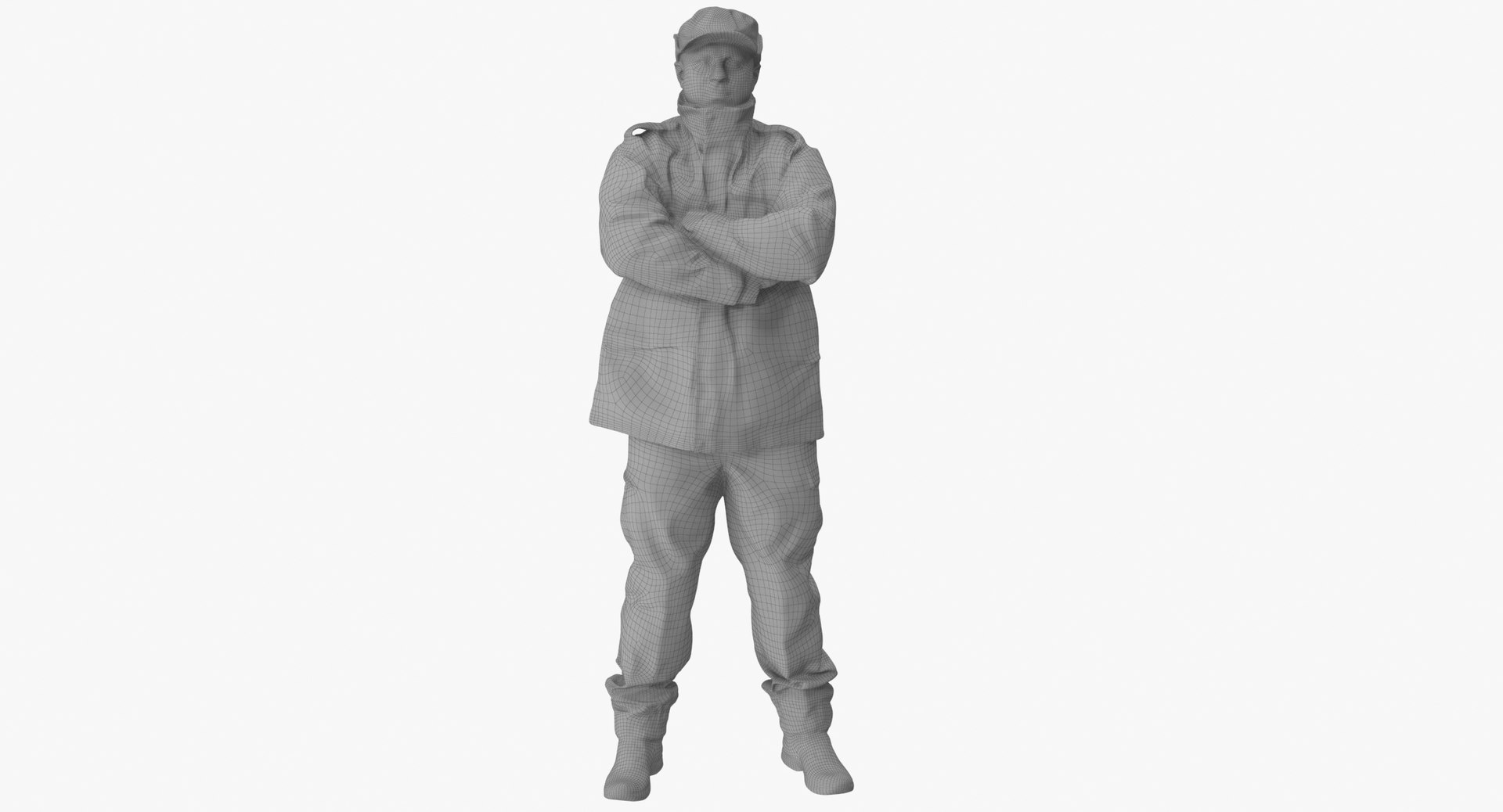 3D Arnold Uniform Military Idle Pose 03 model - TurboSquid 1857821