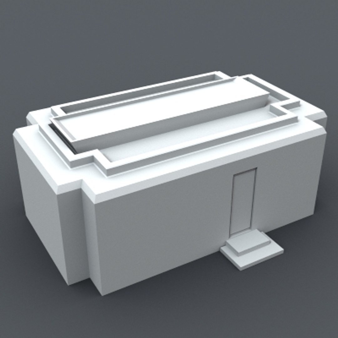 Industrial Elements Library 3d Model