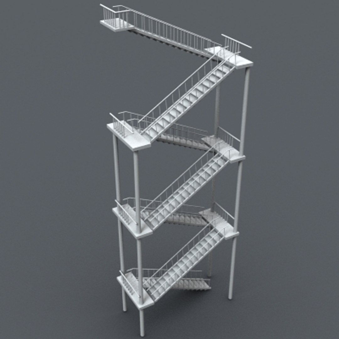 Industrial Elements Library 3d Model