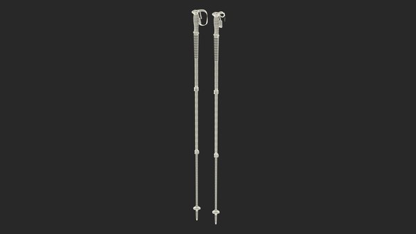 modelo 3d Blue Black Diamond Carbon Trekking-Poles - TurboSquid 2053220