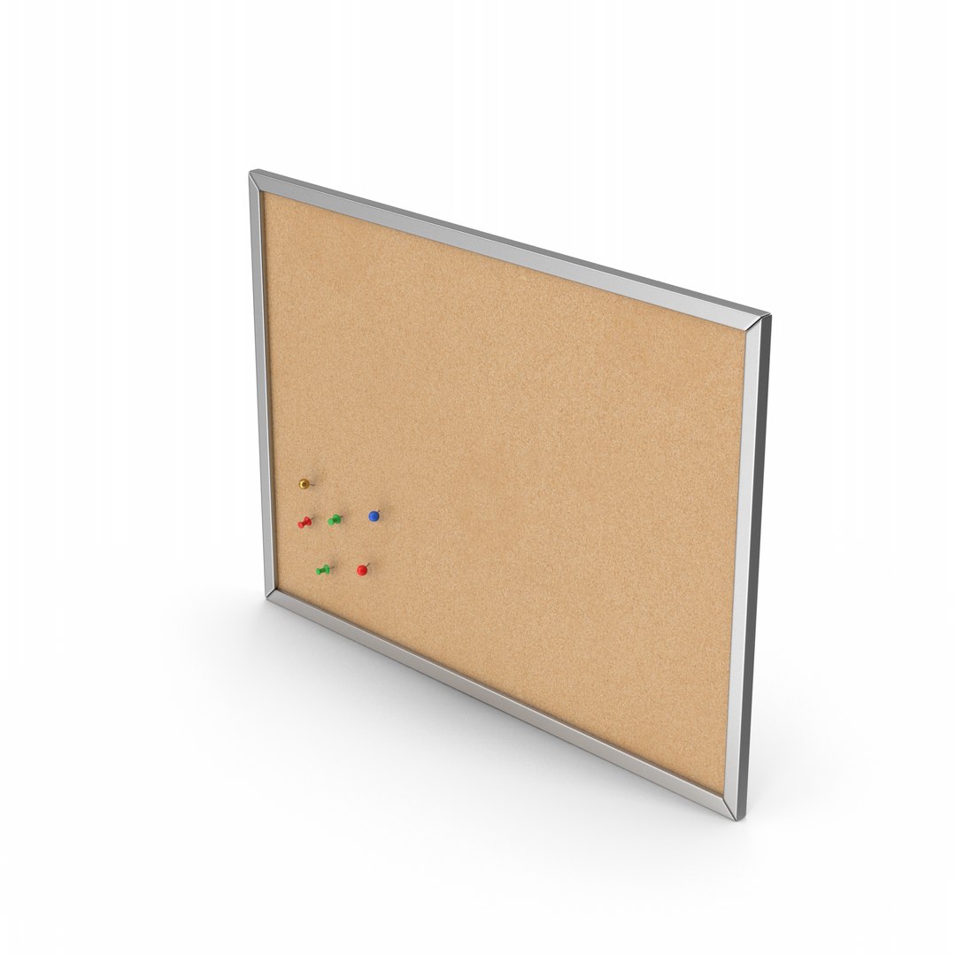 3D Pinboard - TurboSquid 1872012