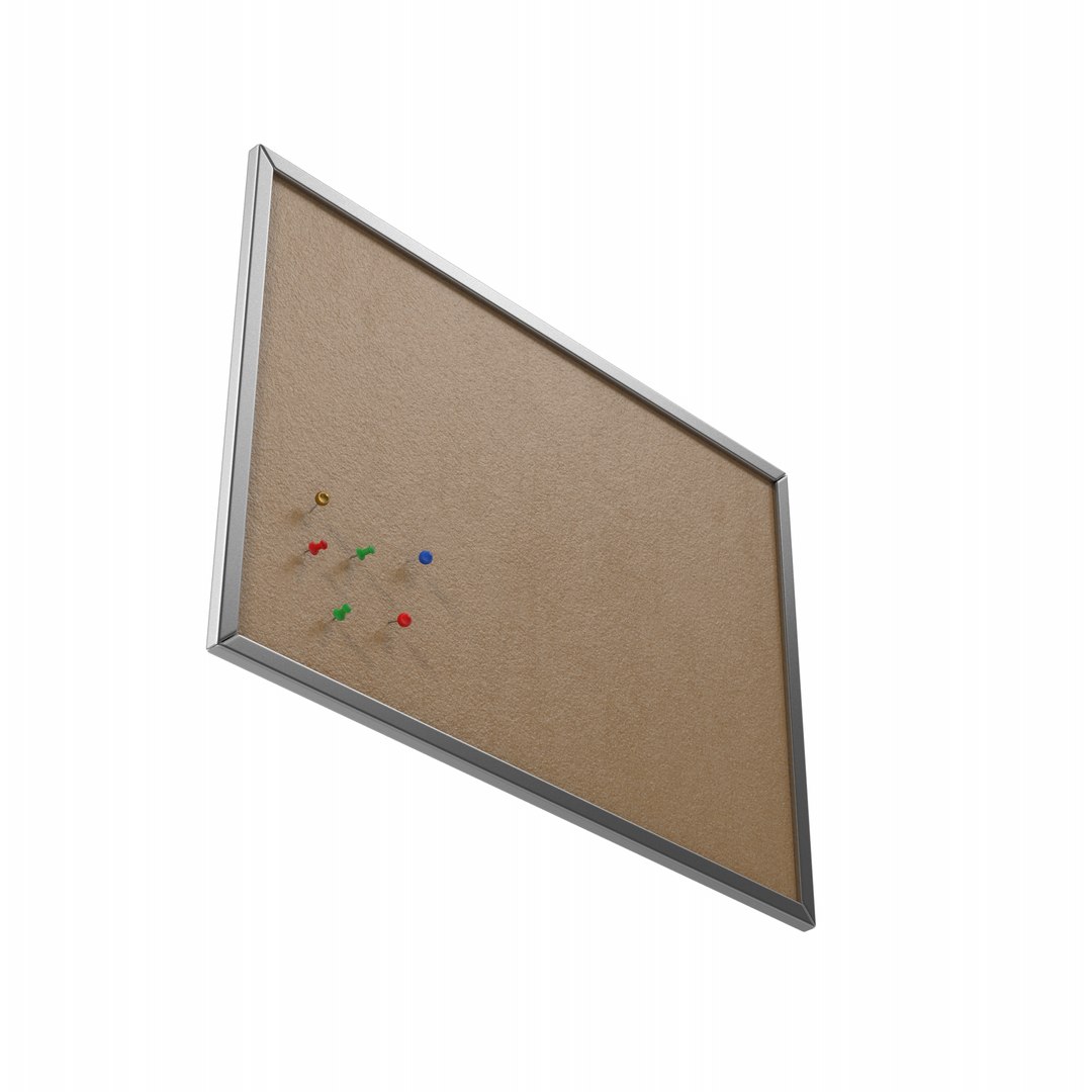 3D Pinboard - TurboSquid 1872012