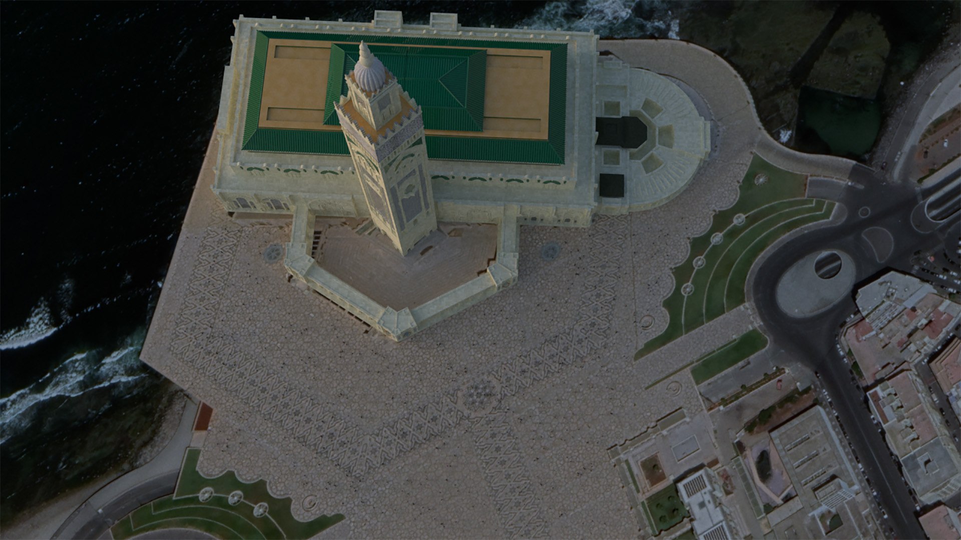 3D Hassane 2 Mosque - TurboSquid 2044001