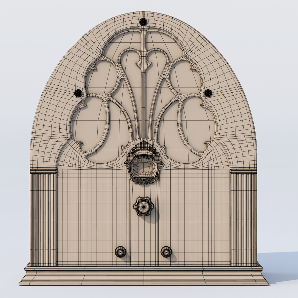 3d 1930s radio