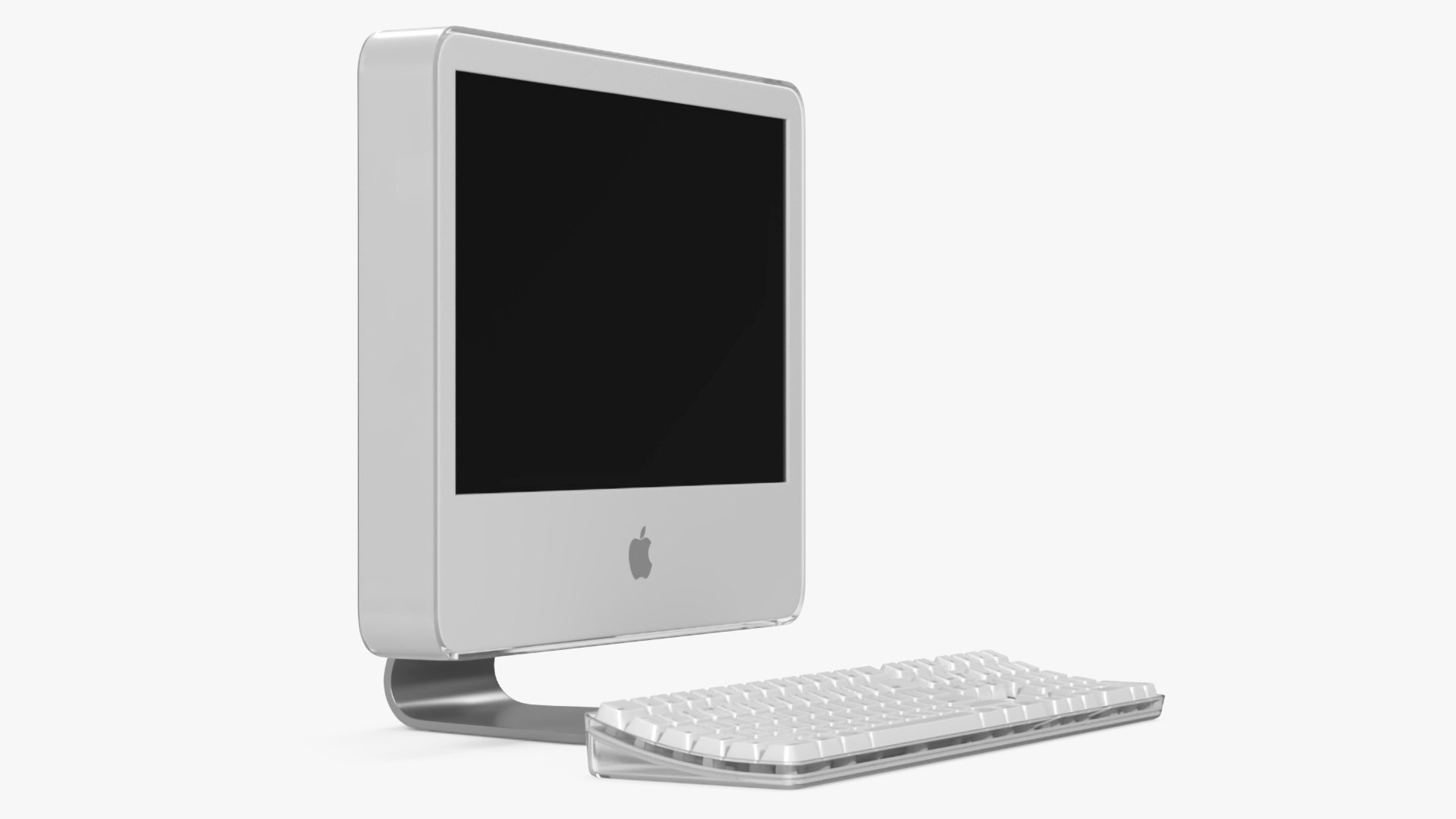 3D Apple IMac G5 Computer With Keyboard - TurboSquid 2197628