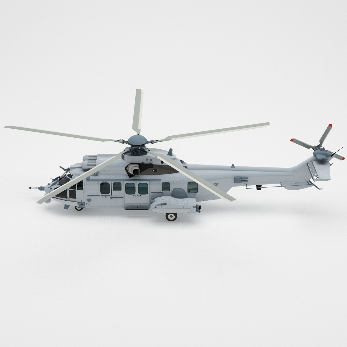 3d model eurocopter ec725 caracal tactical
