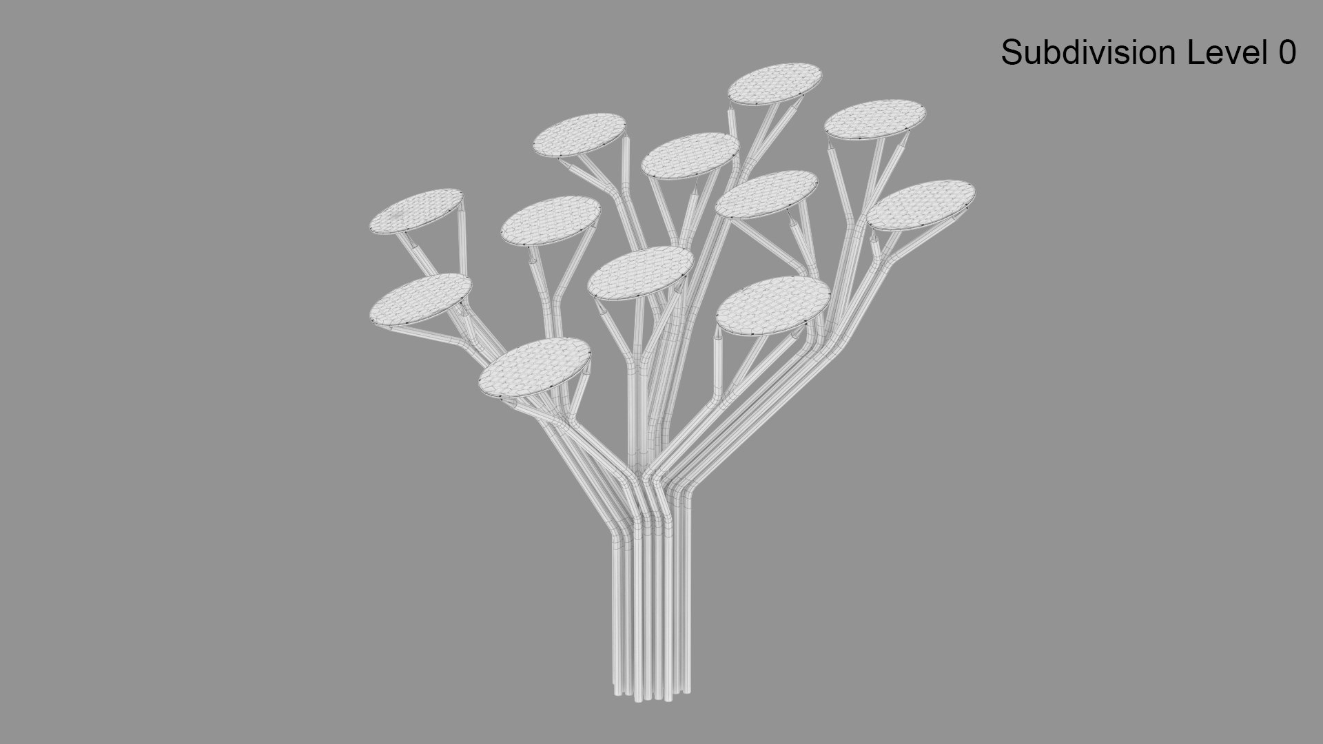 Solar Tree 3D Model - TurboSquid 1972438